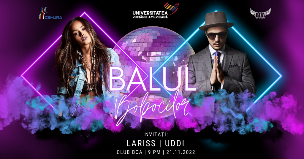 Balul Bobocilor URA 2022 - Universitatea Romano-Americana